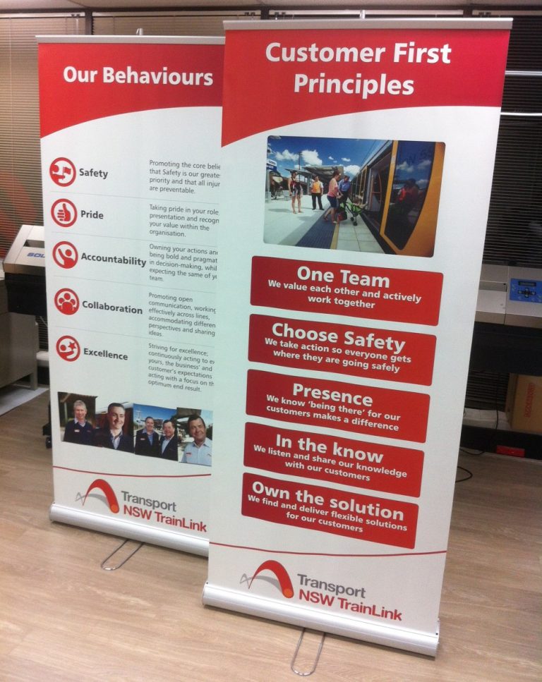 Pull Up Banners – Same Day Signs